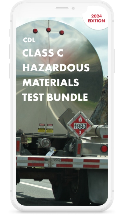 CDL - Class C License w/ Hazardous Materials Test Bundle ...