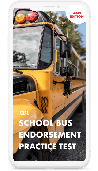 CDL - Endorsement S (School Bus) Online Practice Test -- DMVCheatSheets.com